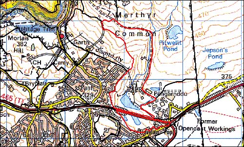 Merthyr Tydfil Maps