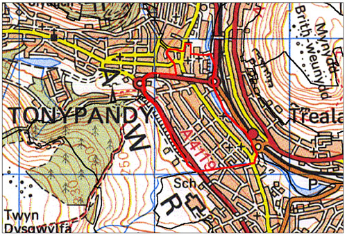 Rhondda Maps