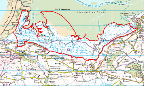Gower HLCA004 Map