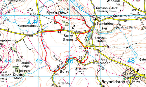Gower HLCA026 Map