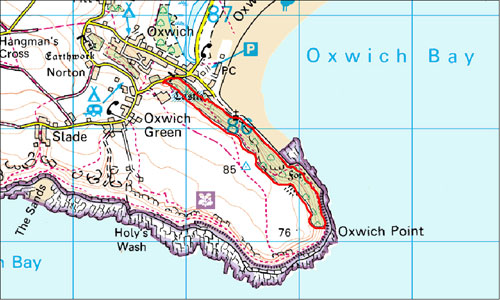 Gower HLCA049 Map