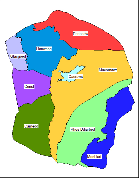 The Caersws Basin - Historic Landscape Character Area - Heneb