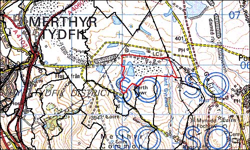 Merthyr Tydfil - Historic Landscape Character Area - Heneb