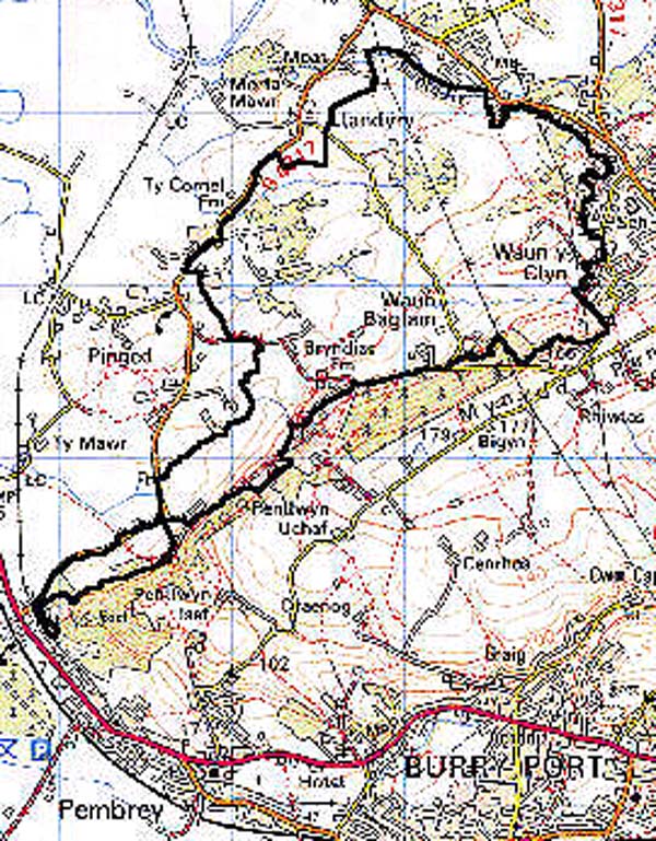 Waun Baglan - Historic Landscape Character Area - Heneb
