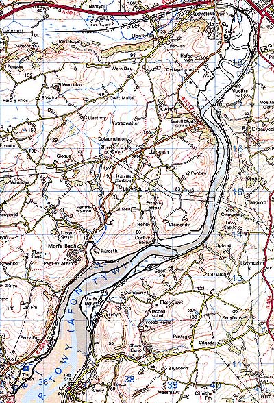 180 Tywi Tidal Flood Plain - Historic Landscape Character Area - Heneb