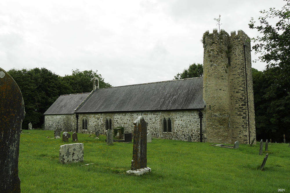 St Ismael, Camrose, Pembrokeshire (PRN 2423) - Heneb