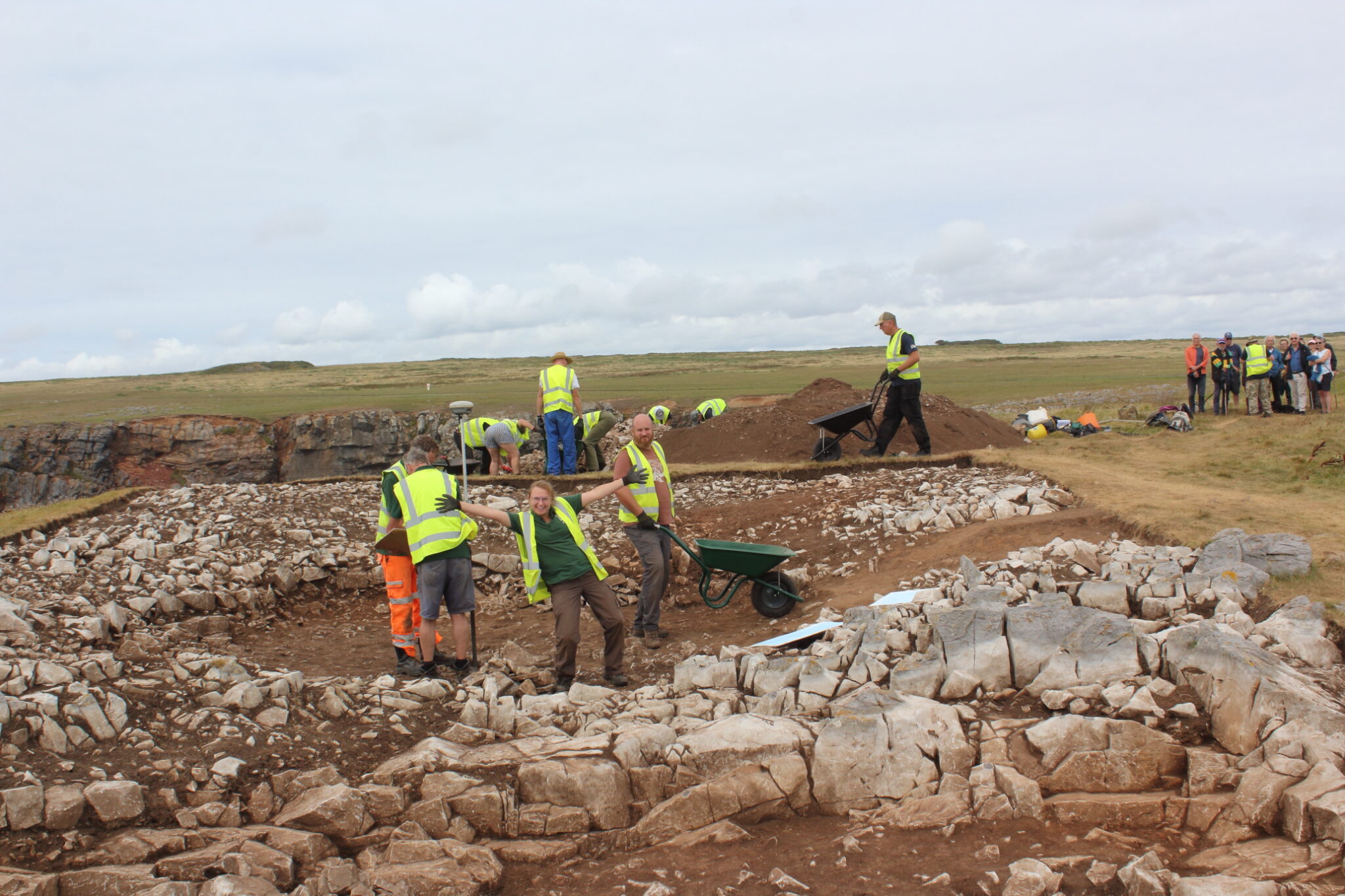 Buckspool Iron Age Promontory Fort - Heneb